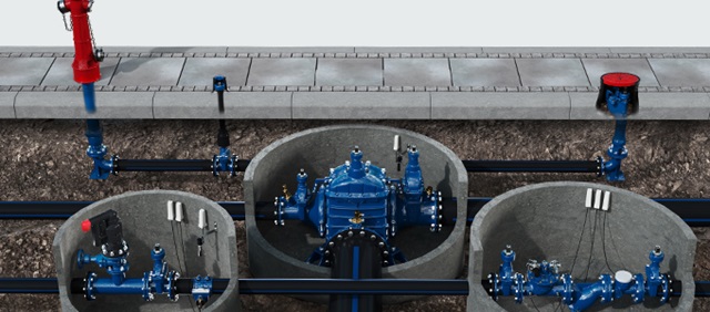 Gate valve with PE ends | fully welded system - AVK International