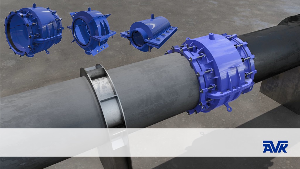 Launch of encapsulation collars for repair - AVK International